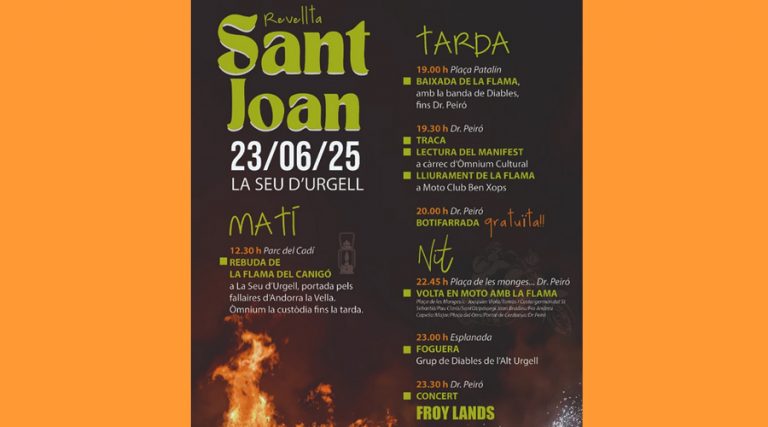 La Seu celebrarà Sant Joan amb foc, música, una volta en moto i una ...